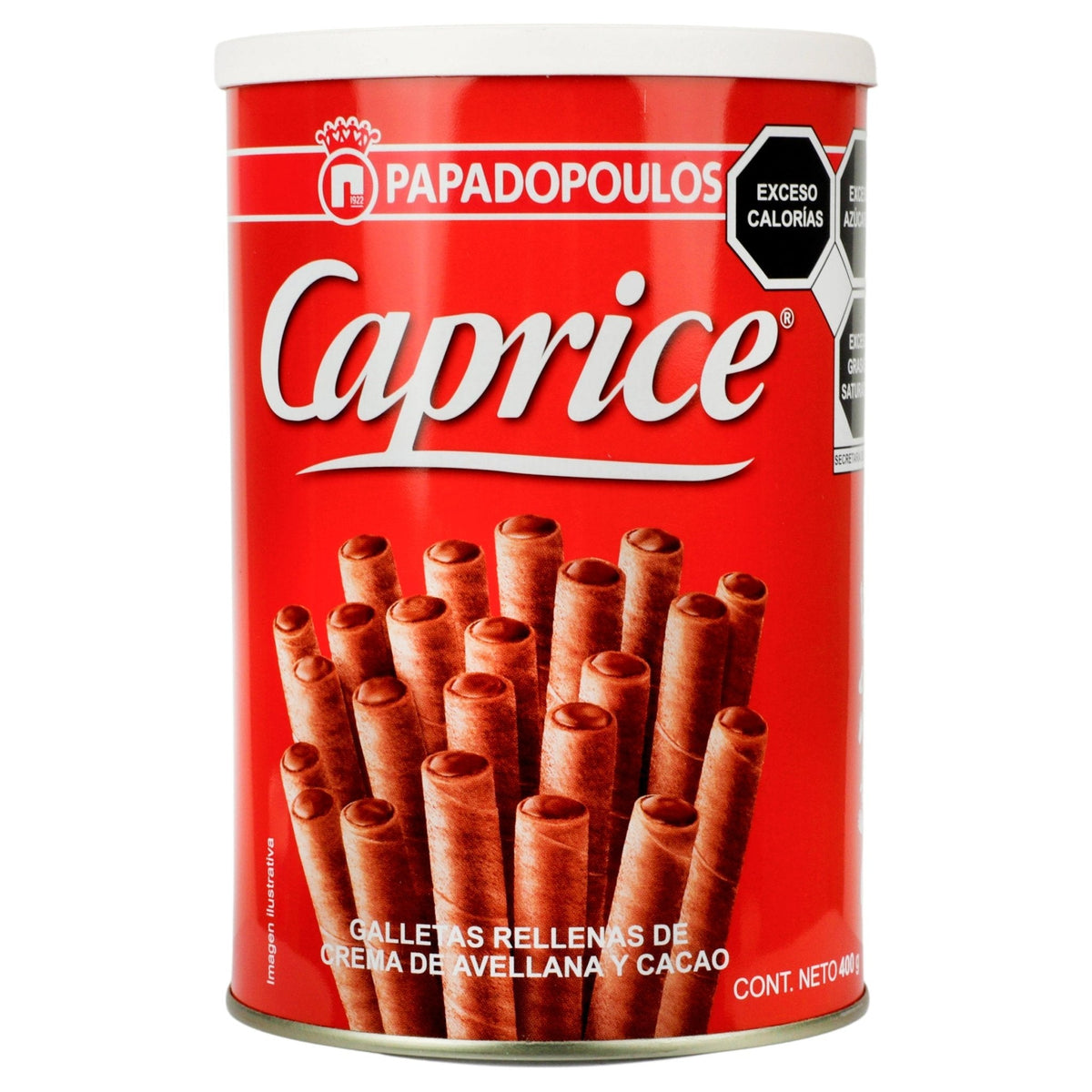 Galletas Caprice crema avellana cacao 400g