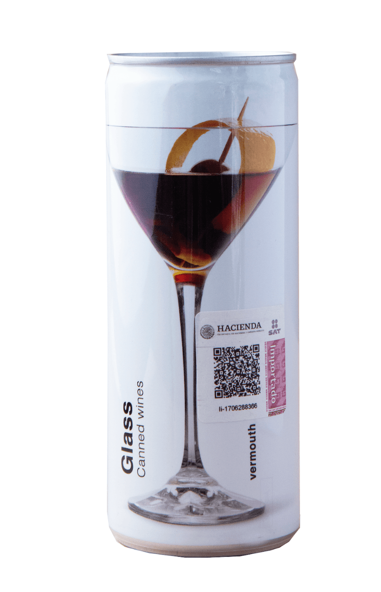 Vermouth Glass Canned Wines | Vermut Rojo